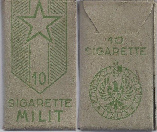 Milit – COLLEZIONE DI PACCHETTI DI SIGARETTE PRODOTTI IN ITALIA ED EX ...