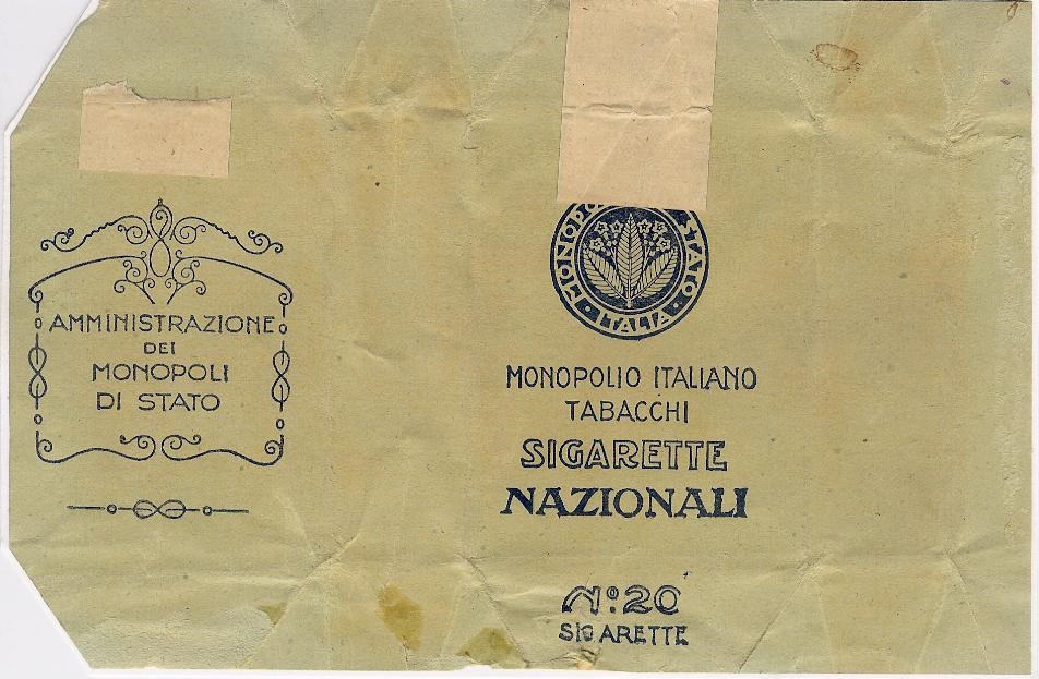Nazionali – COLLEZIONE DI PACCHETTI DI SIGARETTE PRODOTTI IN ITALIA ED ...