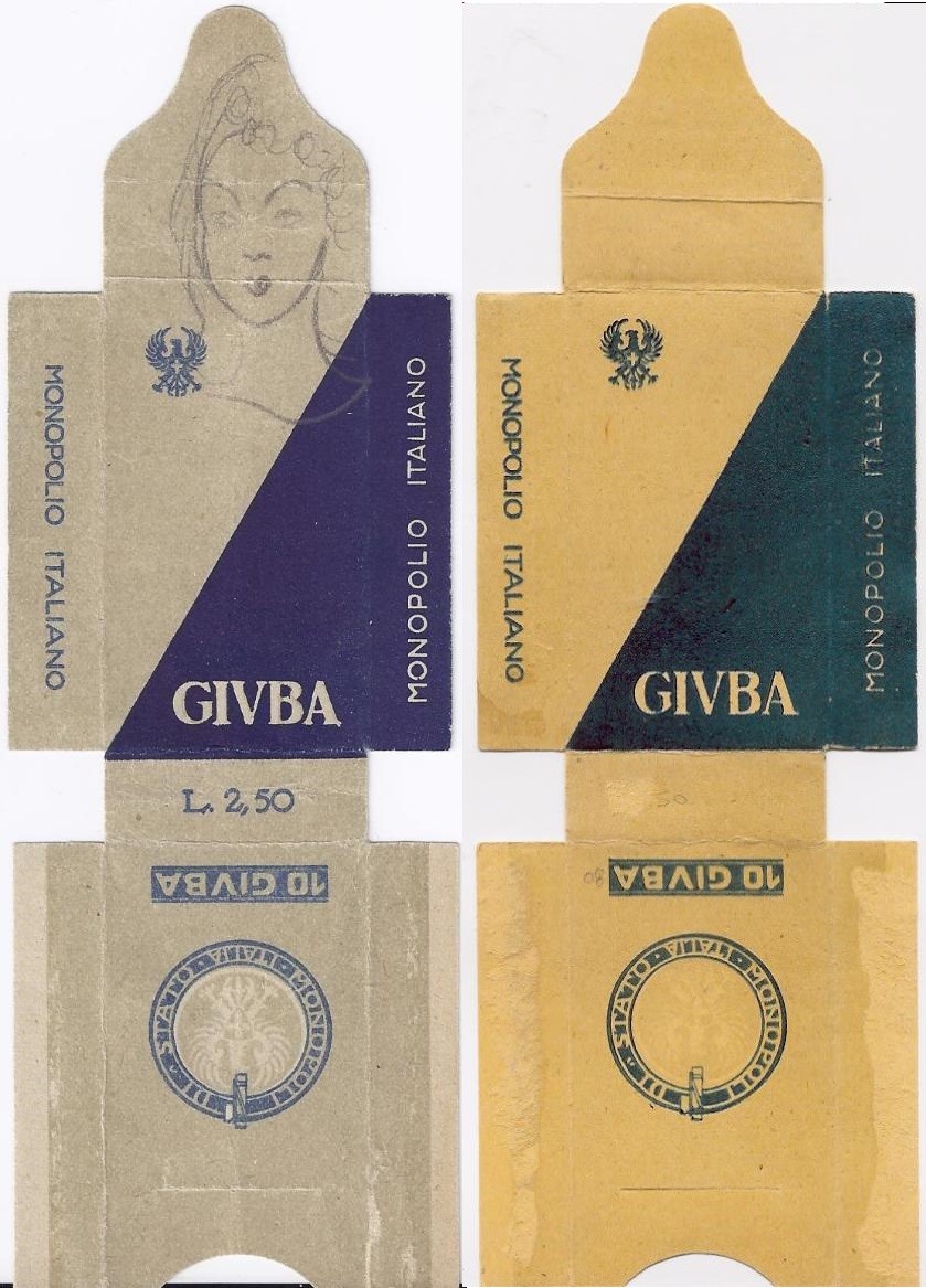 Giuba – COLLEZIONE DI PACCHETTI DI SIGARETTE PRODOTTI IN ITALIA ED EX ...