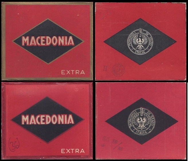 Macedonia Extra – COLLEZIONE DI PACCHETTI DI SIGARETTE PRODOTTI IN ...