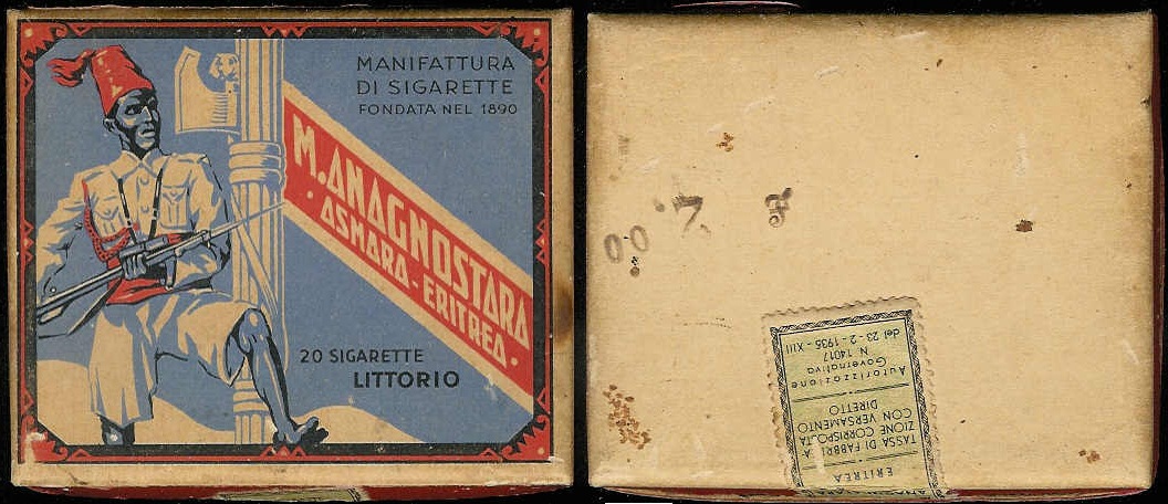 Littorio – COLLEZIONE DI PACCHETTI DI SIGARETTE PRODOTTI IN ITALIA ED ...