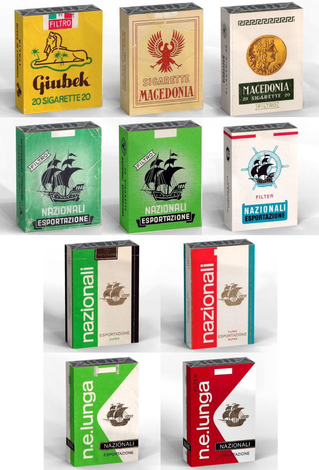Marche prodotte in Svizzera su licenza – COLLEZIONE DI PACCHETTI DI ...
