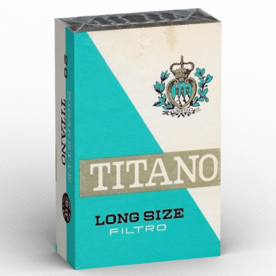 Titano filtro – COLLEZIONE DI PACCHETTI DI SIGARETTE PRODOTTI IN ITALIA ...