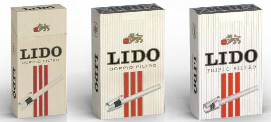 Lido filtro – COLLEZIONE DI PACCHETTI DI SIGARETTE PRODOTTI IN ITALIA ...